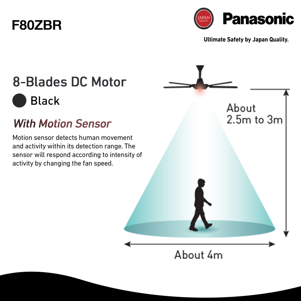 PANASONIC CEILING FAN F-80ZBR – Rockford