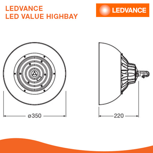 LEDVANCE LED VALUE HIGHBAY 120W – Rockford