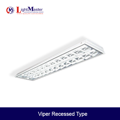 Recessed Fluorescent Louver